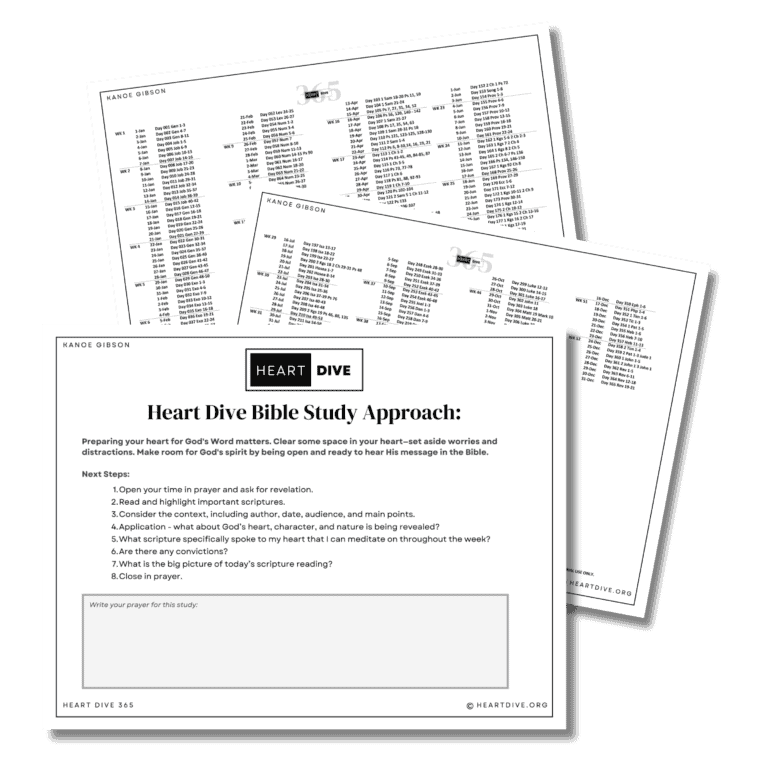 Day 003 | Genesis 8-11 | Study the Bible in One Year | Heart Dive 365