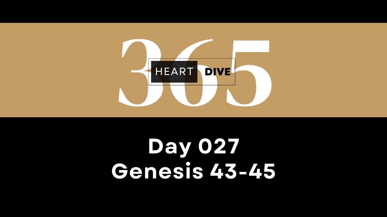 Day 027 Genesis 43-45 - heartdive.org